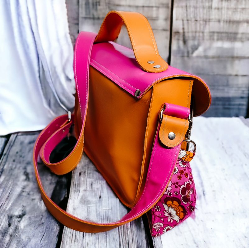 Patron besace en cuir Détroit ⋆ Jane Emilie - La Boutique