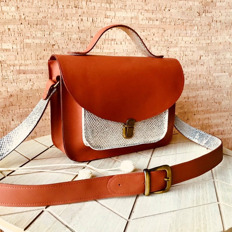 Patron besace en cuir Détroit ⋆ Jane Emilie - La Boutique