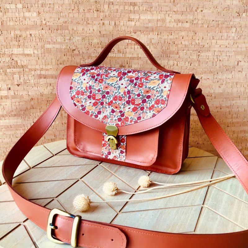 Patron besace en cuir Détroit ⋆ Jane Emilie - La Boutique