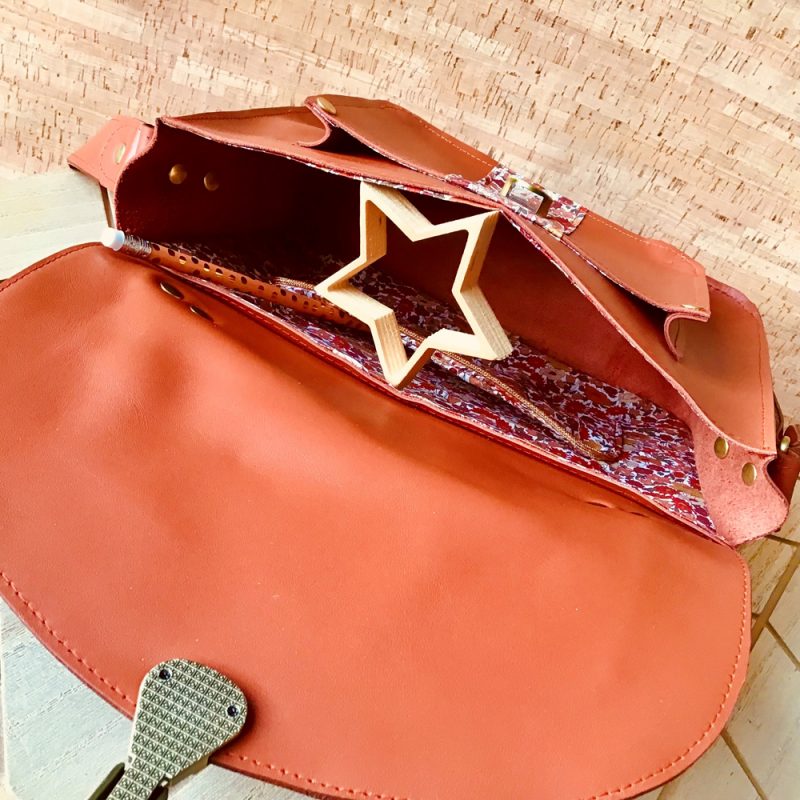 Patron besace en cuir Détroit ⋆ Jane Emilie - La Boutique