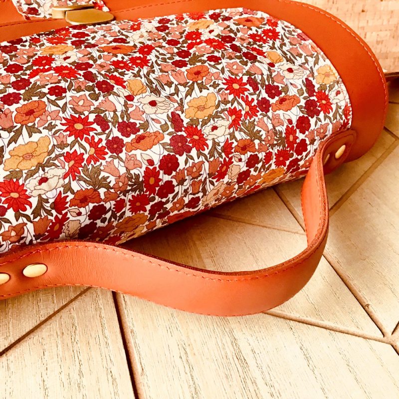 Patron besace en cuir Détroit ⋆ Jane Emilie - La Boutique